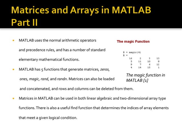 Getting started with Matlab by Hannah Dotson, Vikram Kodibagkar ...