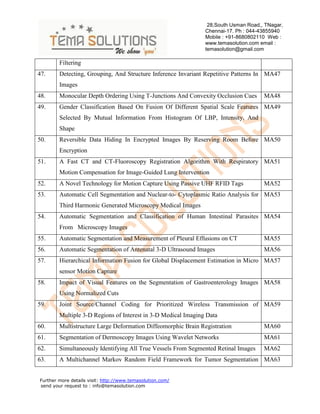 IEEE PROJECT FOR MATLAP IMAGE PROCESSING | PDF