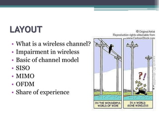 Implementation of Wireless Channel Model in MATLAB: Simplified | PPTX