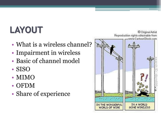 Implementation of Wireless Channel Model in MATLAB: Simplified | PPTX