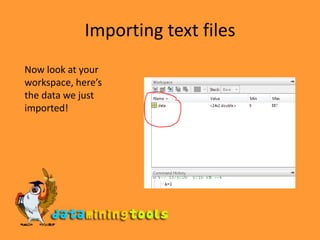 Matlab Importing Data | PPTX