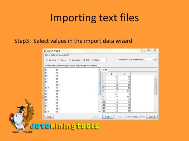 Matlab Importing Data | PPTX