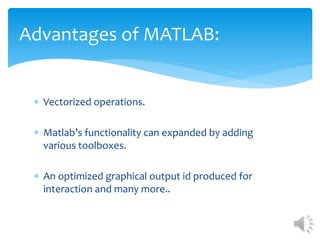 MATLAB Industrial Training in Chandigarh Sector 17 | PPTX | Programming ...