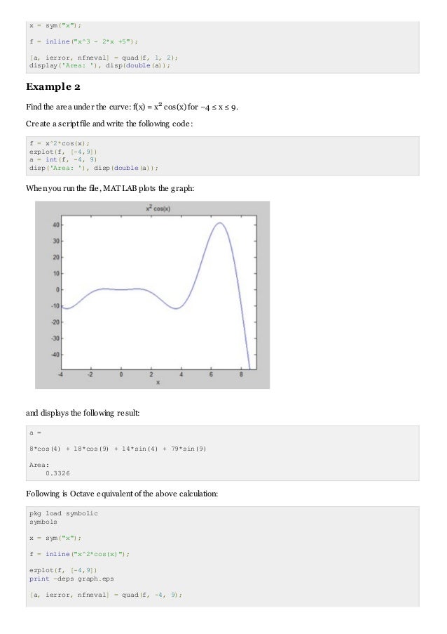 Matlab Integration 6796