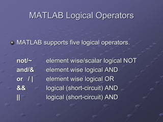 MatlabIntro.ppt
