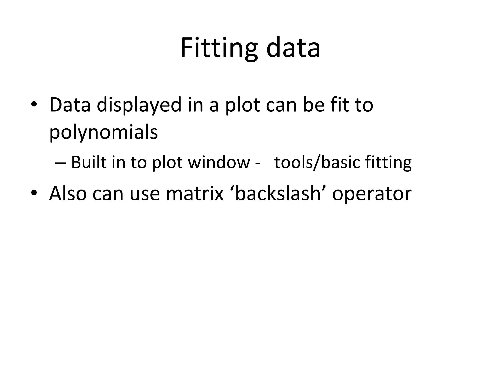 Matlab Introduction | PPT