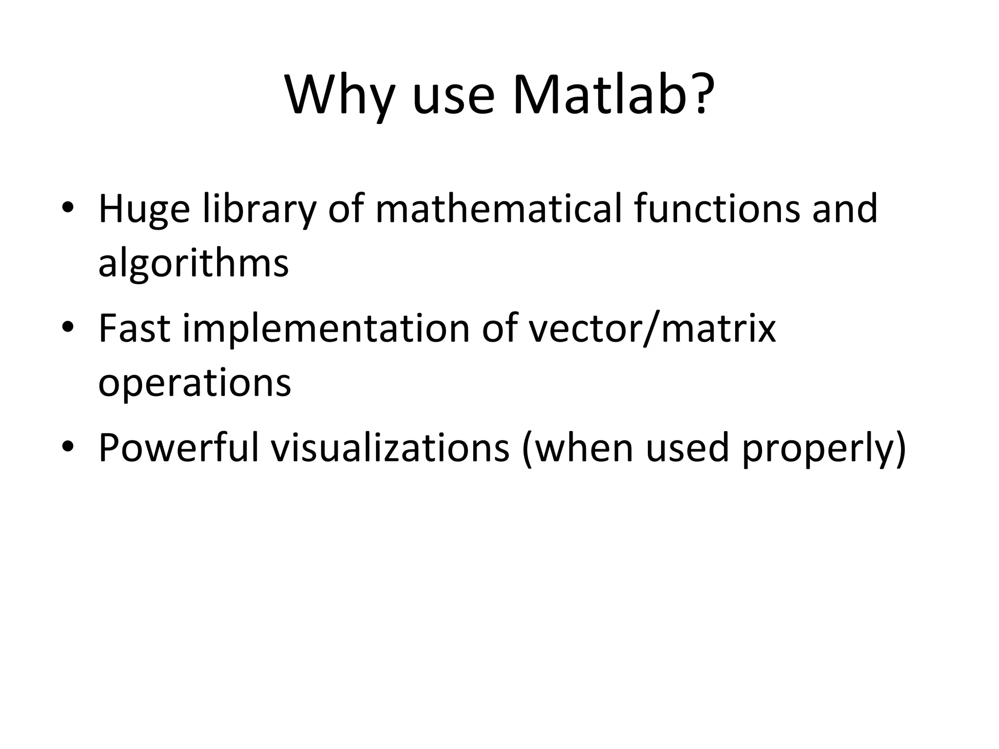 Matlab Introduction | PPT