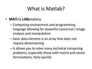 Matlab Introduction | PPT