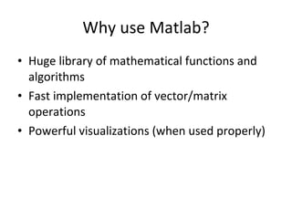 Matlab Introduction | PPT