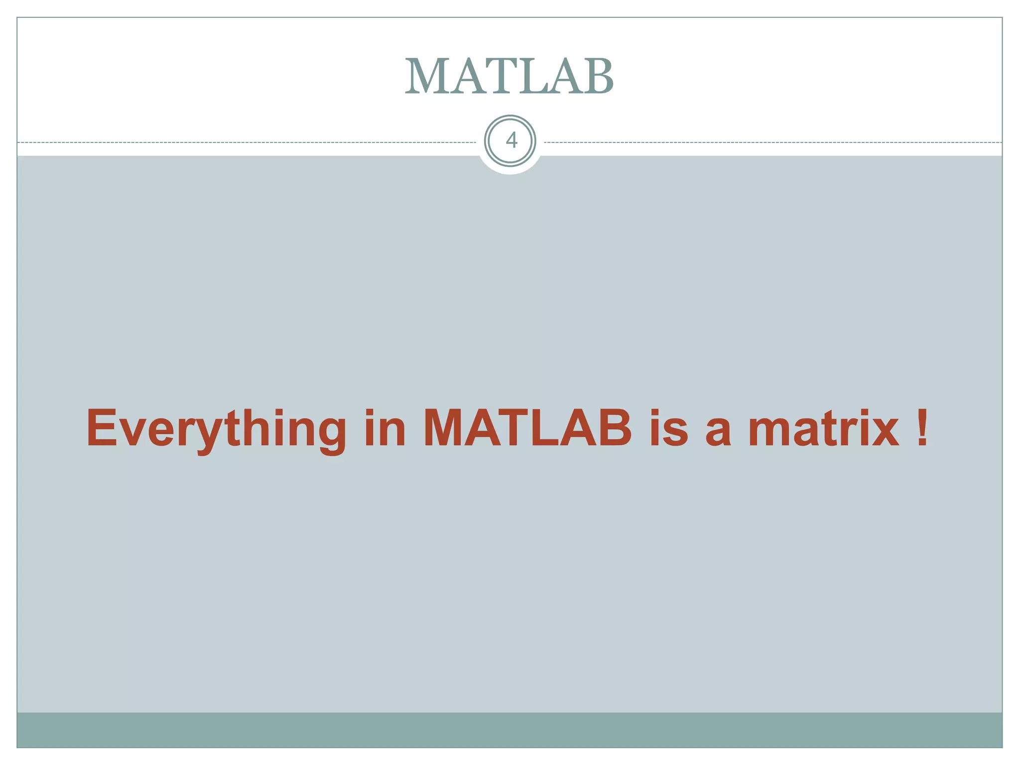 Matlab introduction | PPT