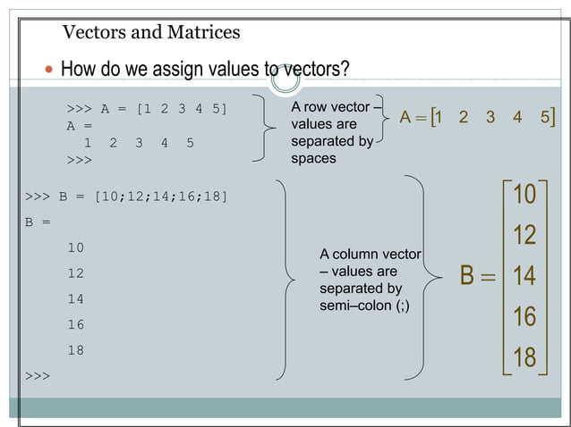 Matlab introduction | PPT | Programming Languages | Computing