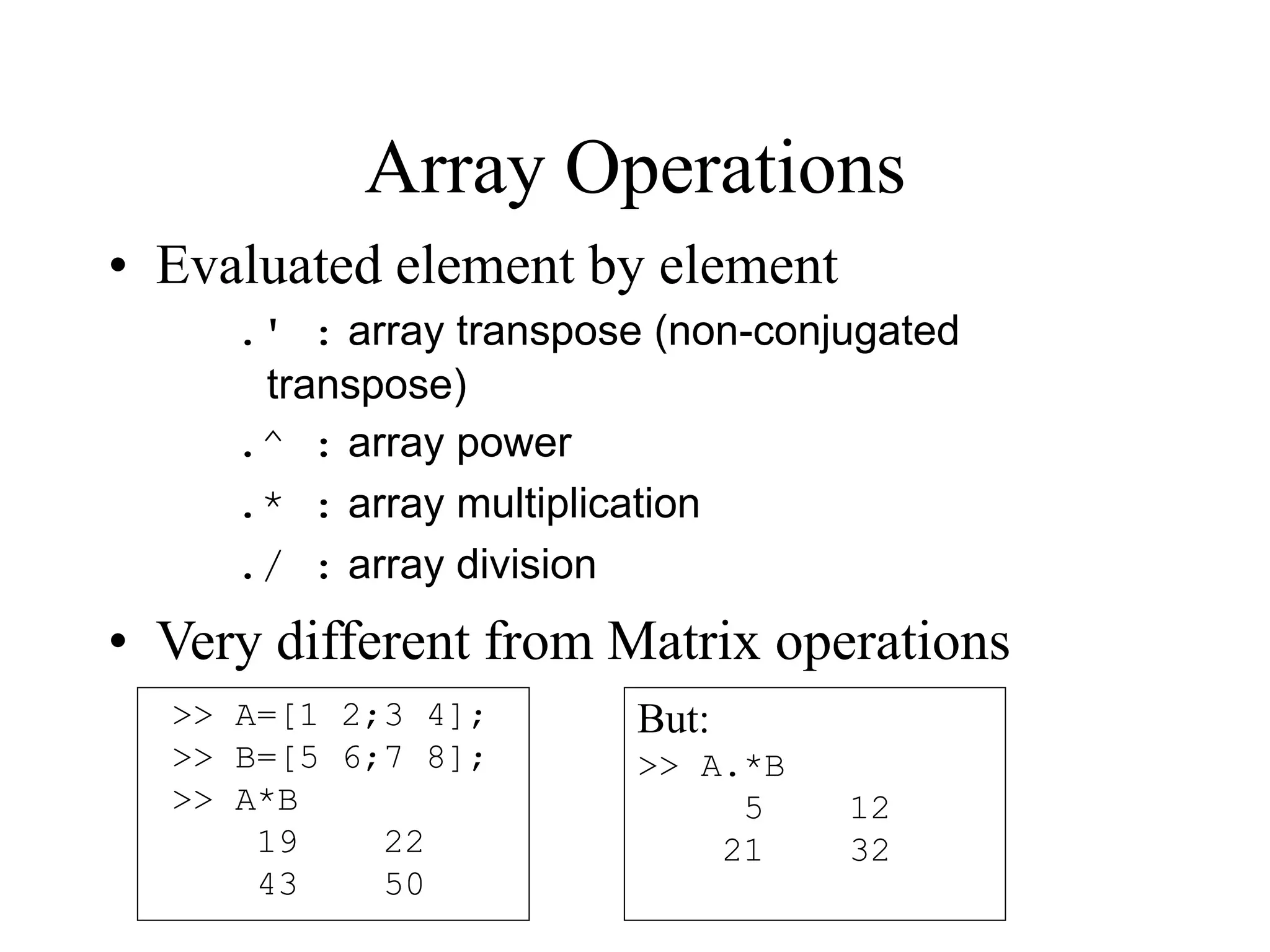Matlab introduction | PPT