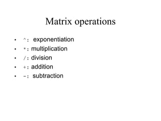 Matlab introduction | PPT