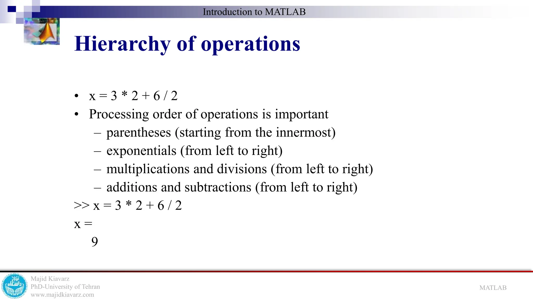Matlabintroduction Rsandgis Training Geomatics Ppt