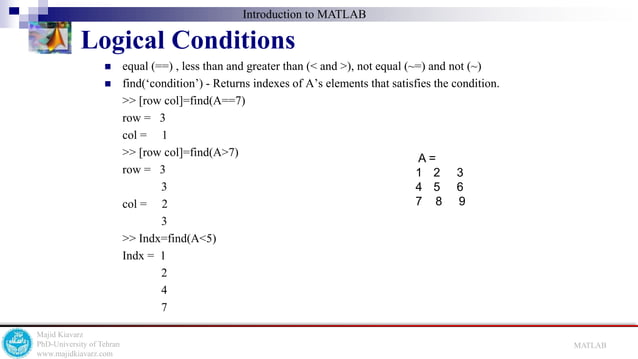 Matlabintroduction Rsandgis Training Geomatics Ppt