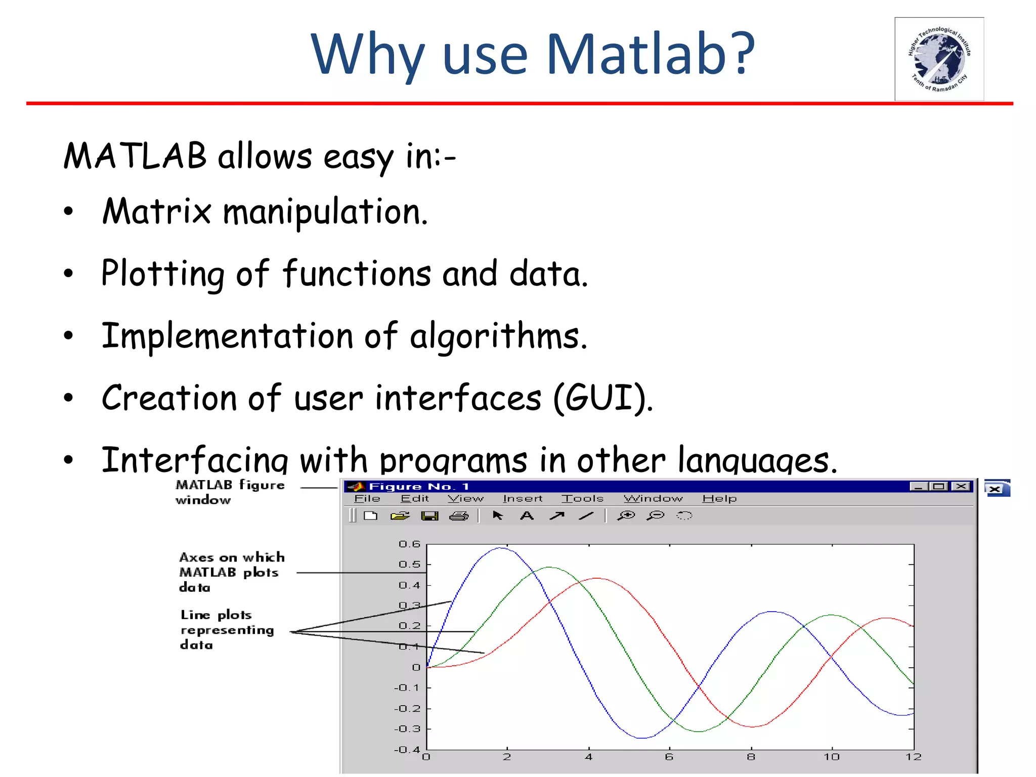 Matlab introduction lecture 1 | PDF