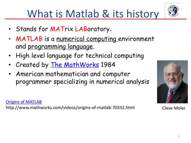 Matlab introduction lecture 1 | PPT