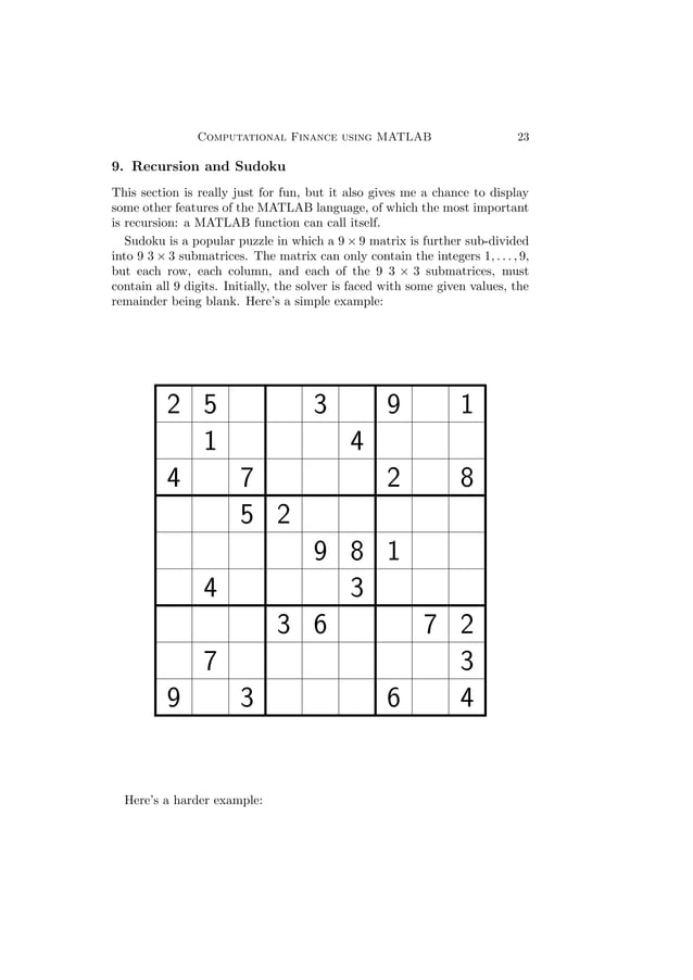 Matlab intro notes | PDF