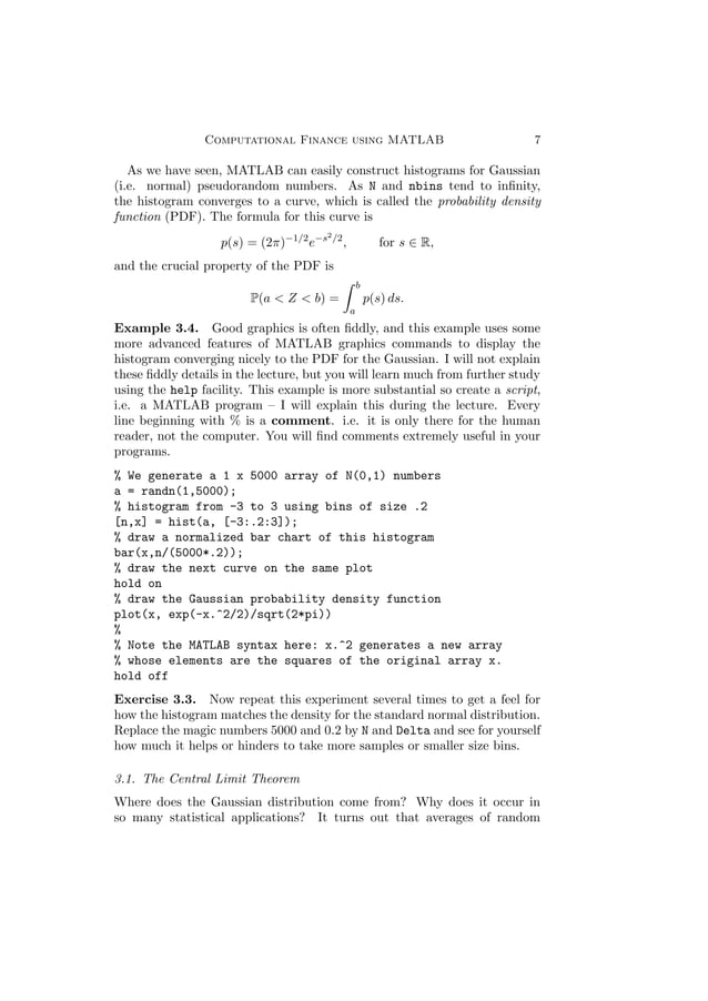Matlab intro notes | PDF