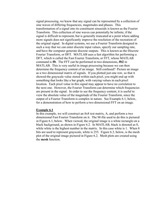 Mat-lab image processing tatorial | PDF