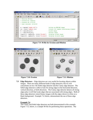 Mat-lab image processing tatorial | PDF
