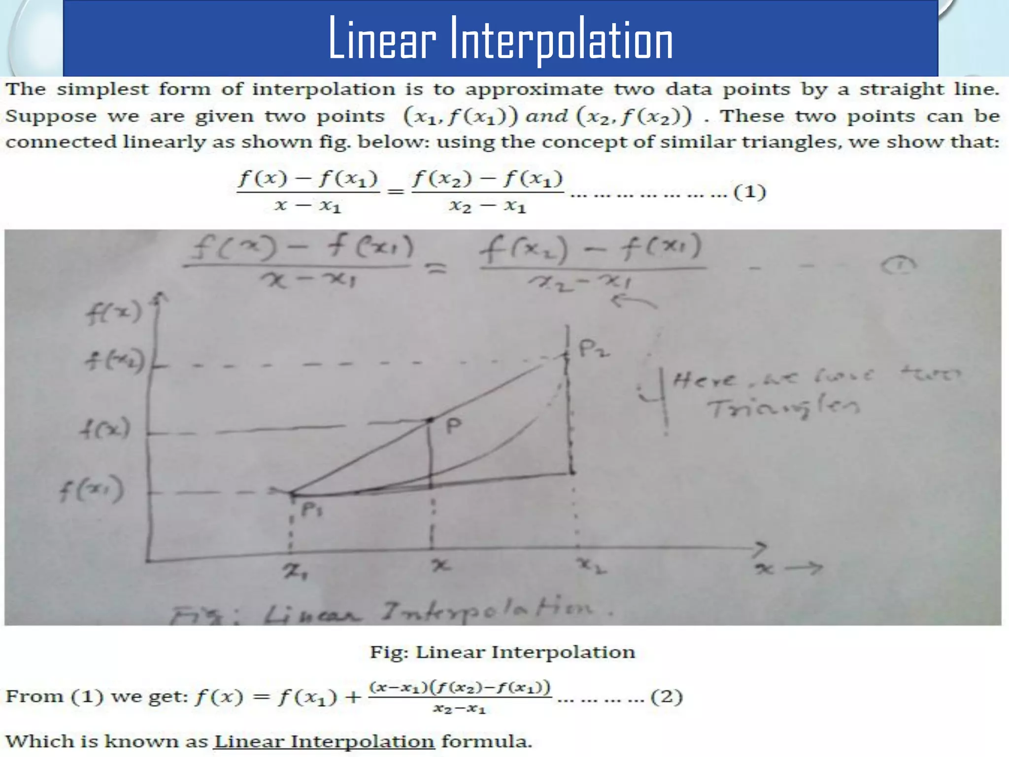 Matlab Lecture 8 Newtons Forward And Backword Interpolationtaj Copy