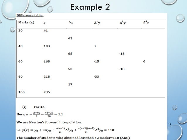 Matlab Lecture 8 Newtons Forward And Backword Interpolationtaj Copy Pdf Technology