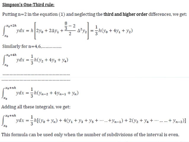 Matlab lecture 9 – simpson 1,3 and trapezoidal method@taj | PPT