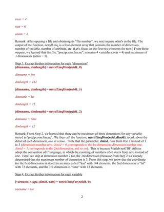 Matlab netcdf guide | PDF | Free Download