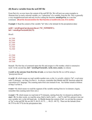 Matlab netcdf guide | PDF | Free Download