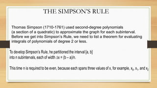 MATLAB : Numerical Differention and Integration | PPT