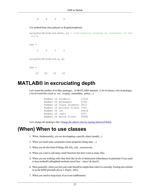 Object Oriented Programming in Matlab | PDF Object Oriented Programming in Matlab | PDF