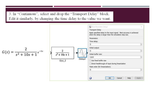 MATLAB simulink open loop dynamics system | PPT
