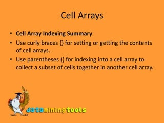 Matlab Organizing Data | PPT
