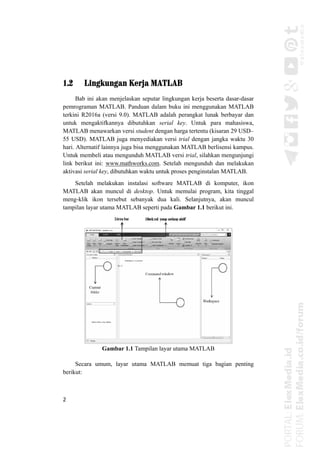 Matlab pemula | PDF