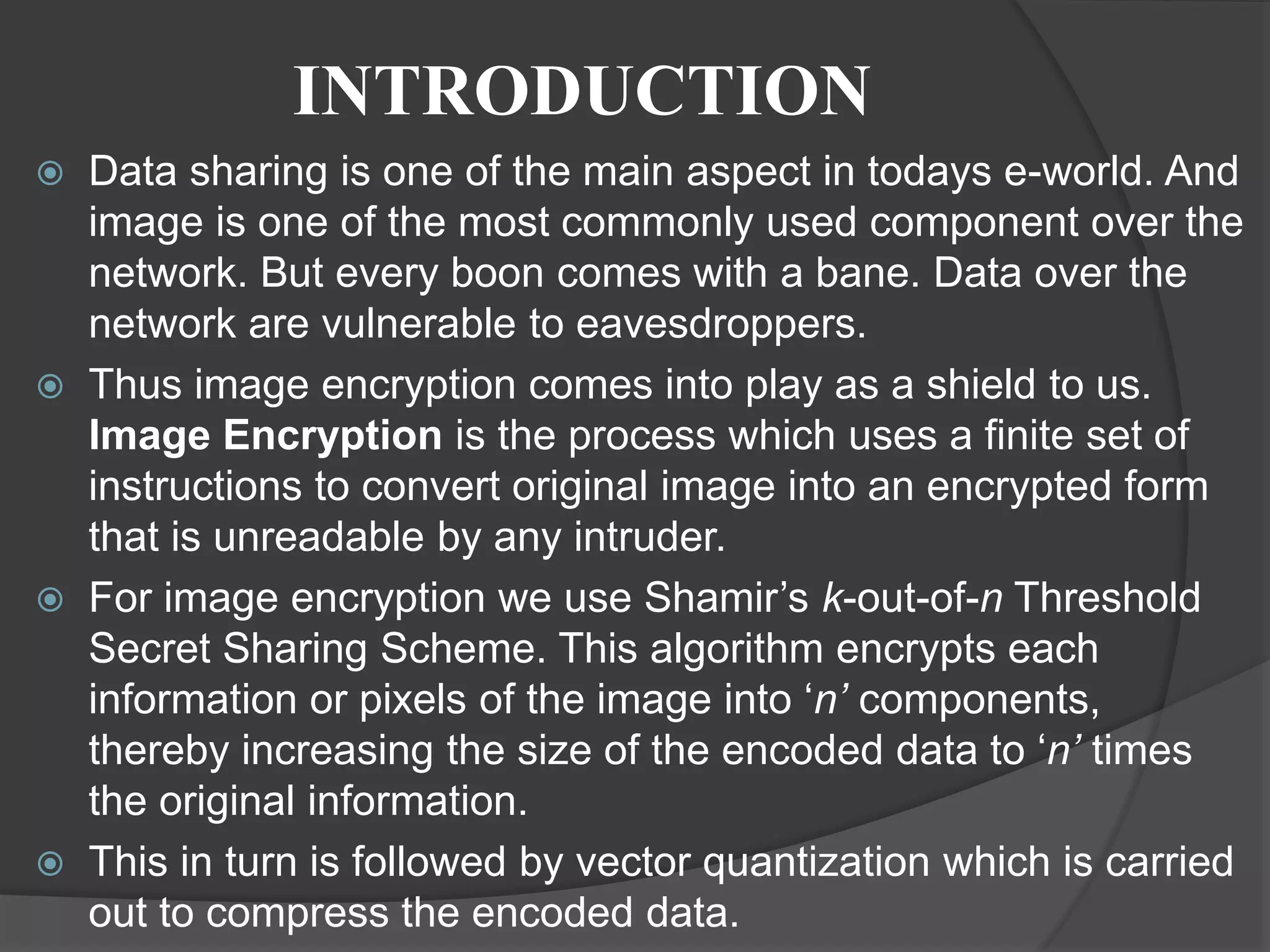 Image Encryption and Compression | PPT