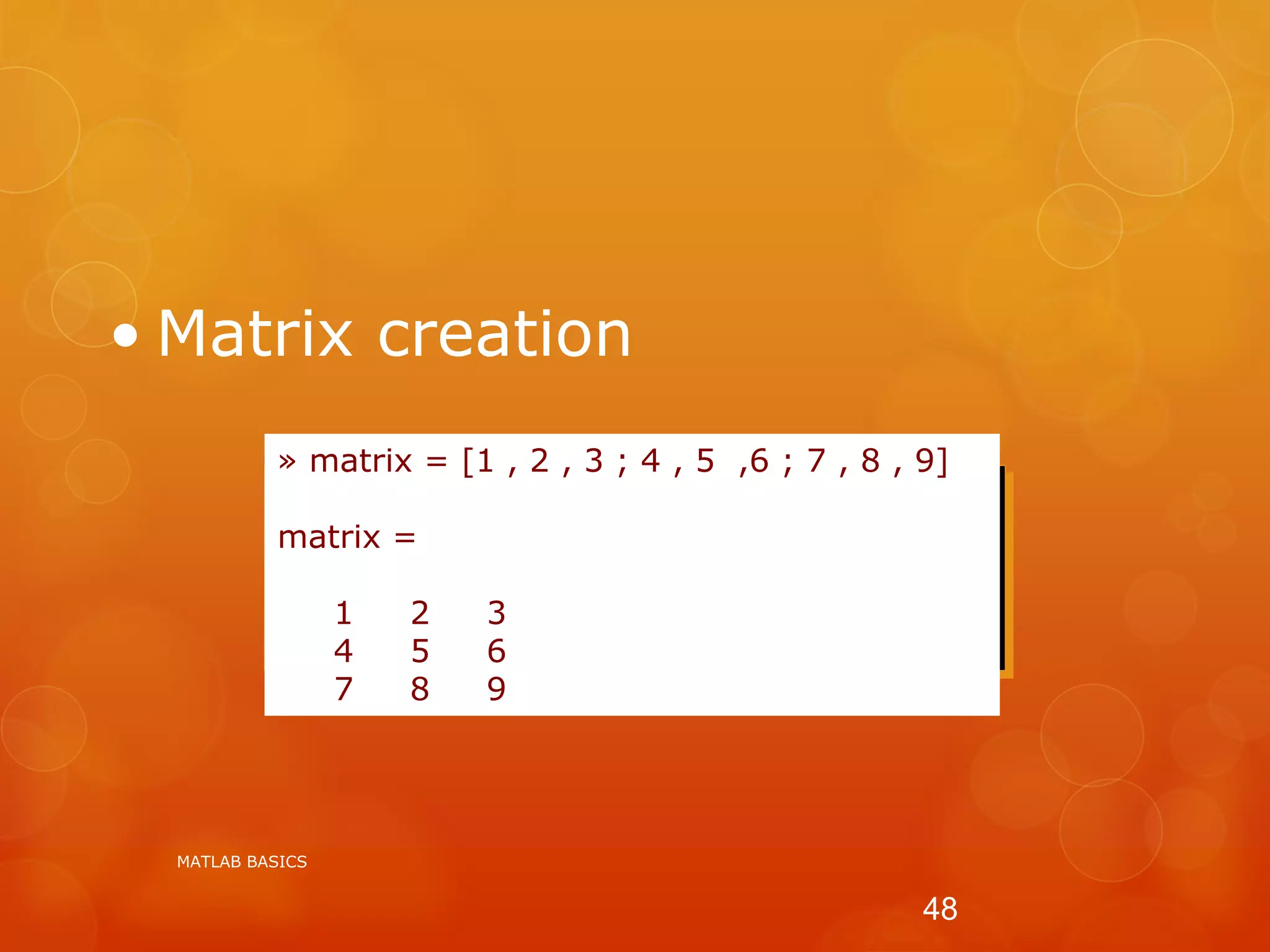 Matlab ppt | PPTX | Programming Languages | Computing