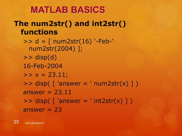 Matlab ppt | PPTX | Programming Languages | Computing