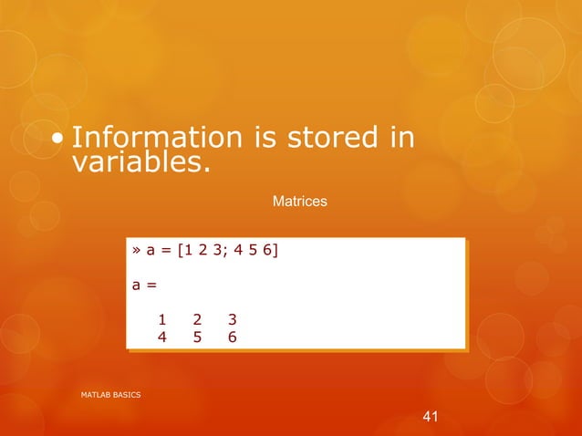 Matlab ppt | PPTX | Programming Languages | Computing