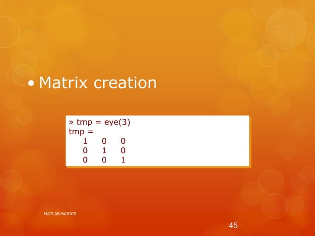 Matlab ppt | PPTX | Programming Languages | Computing