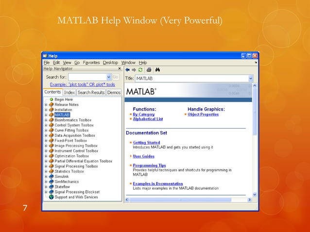 Matlab ppt | PPTX | Programming Languages | Computing