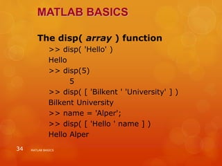 Matlab ppt | PPT