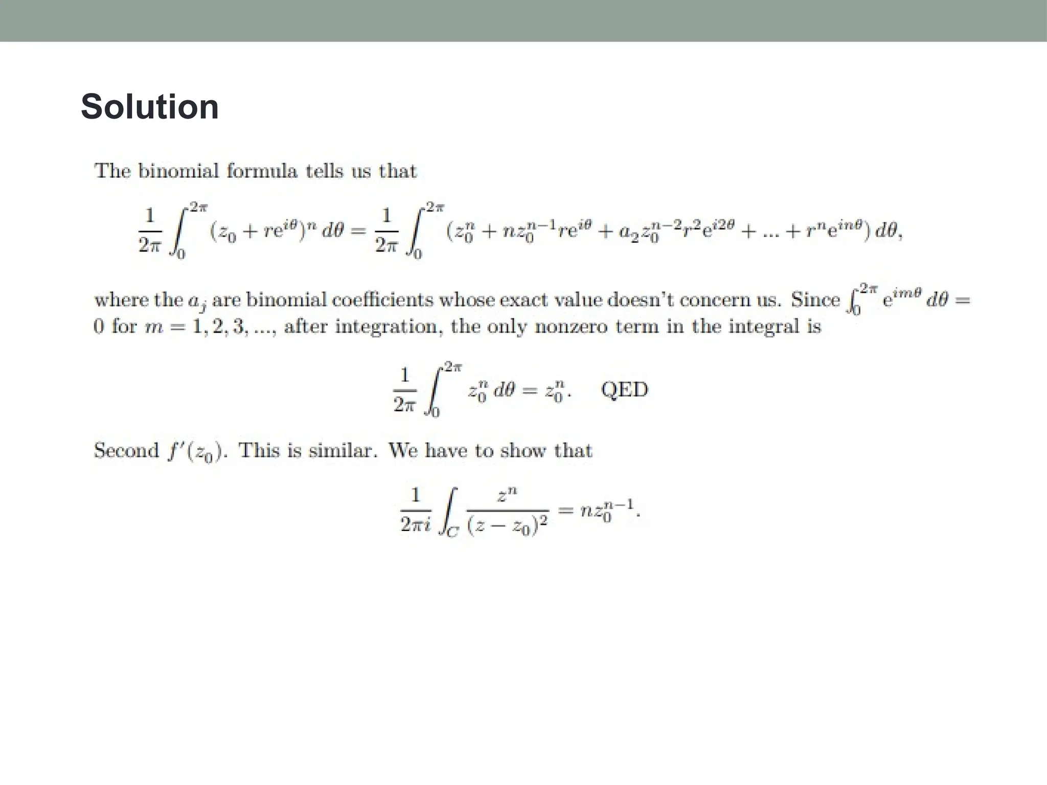 Visualizing and solving Complex Integrals.pptx | Science