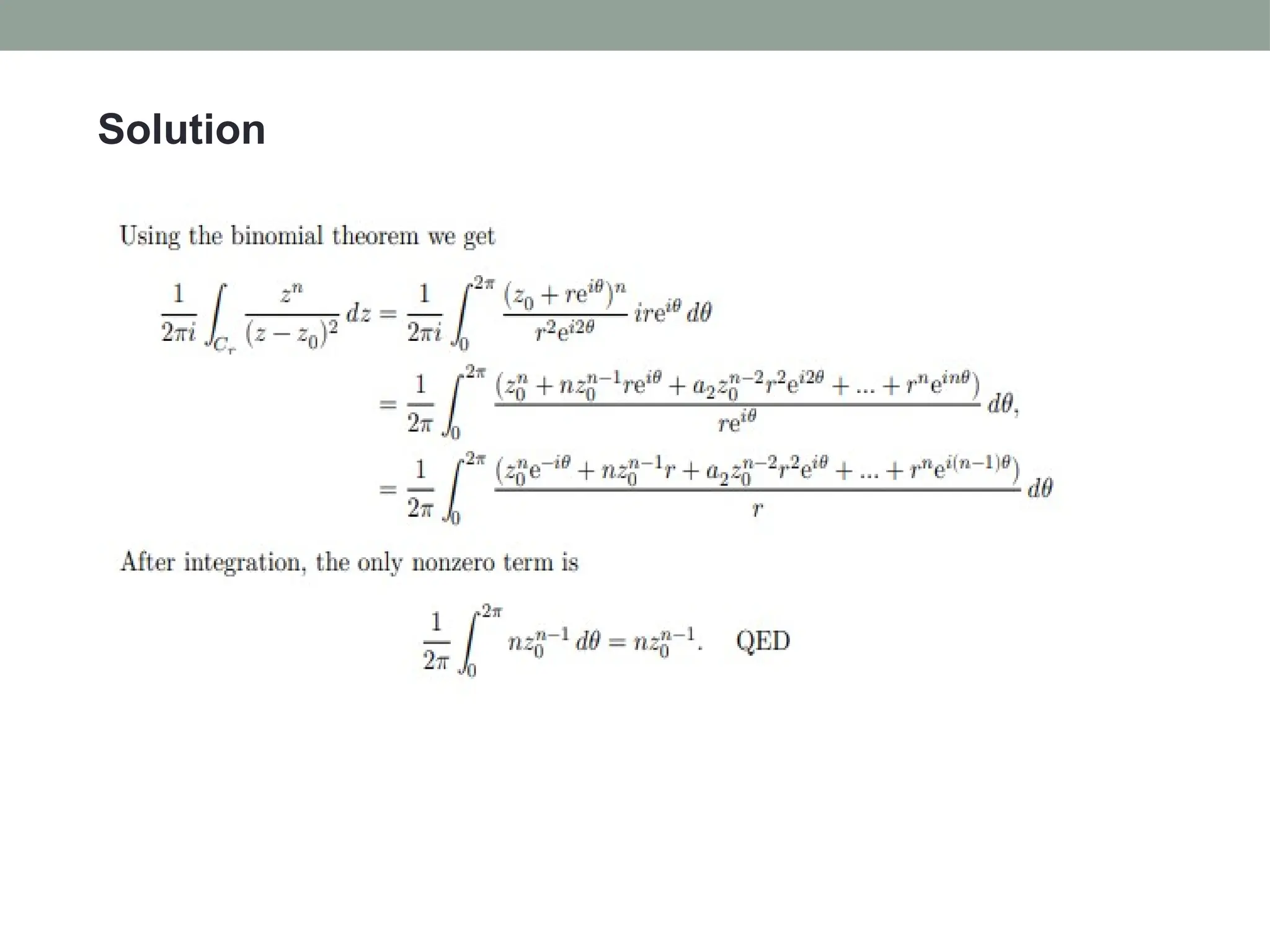 Visualizing and solving Complex Integrals.pptx | Science