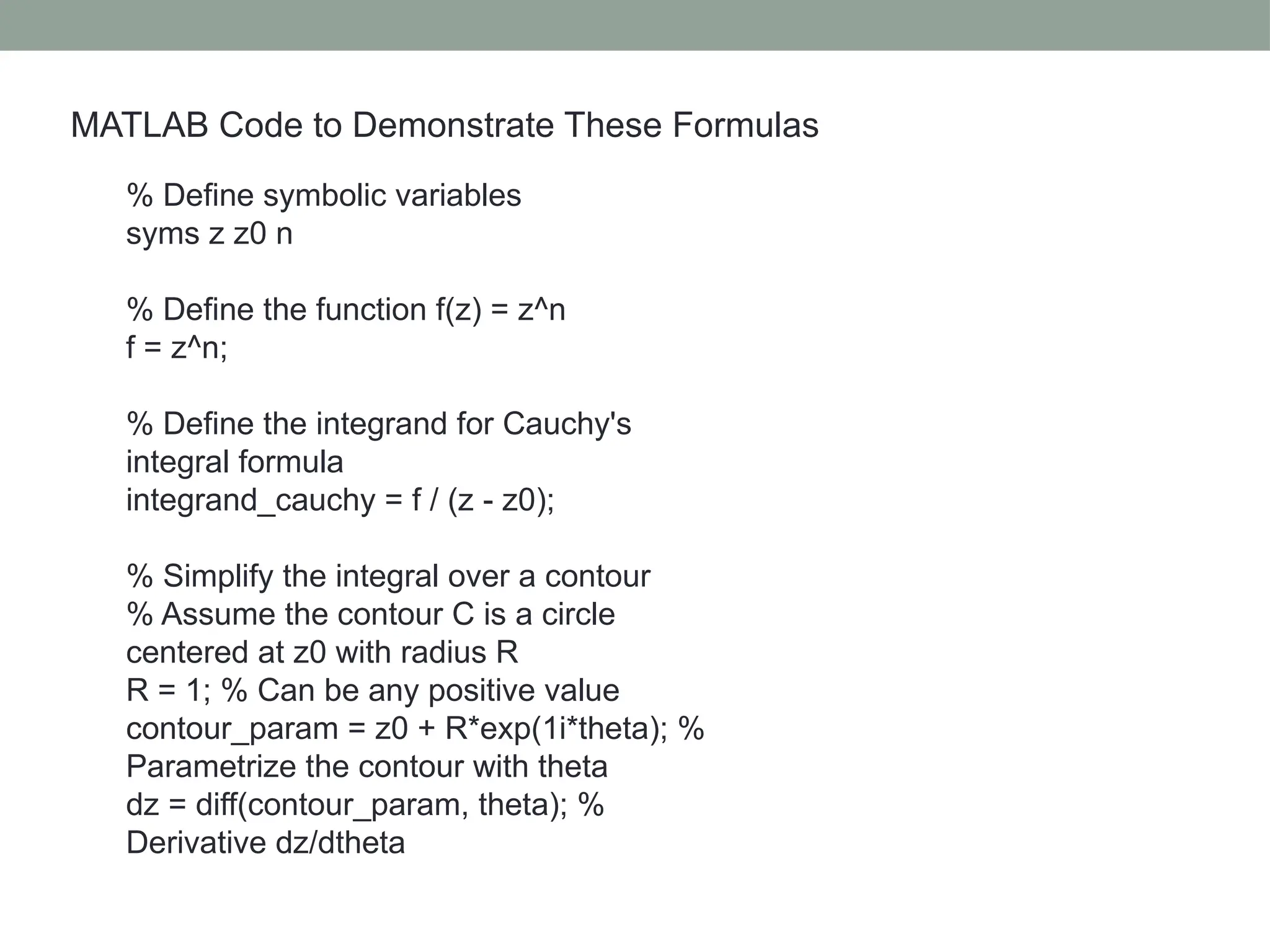 Visualizing and solving Complex Integrals.pptx | Science