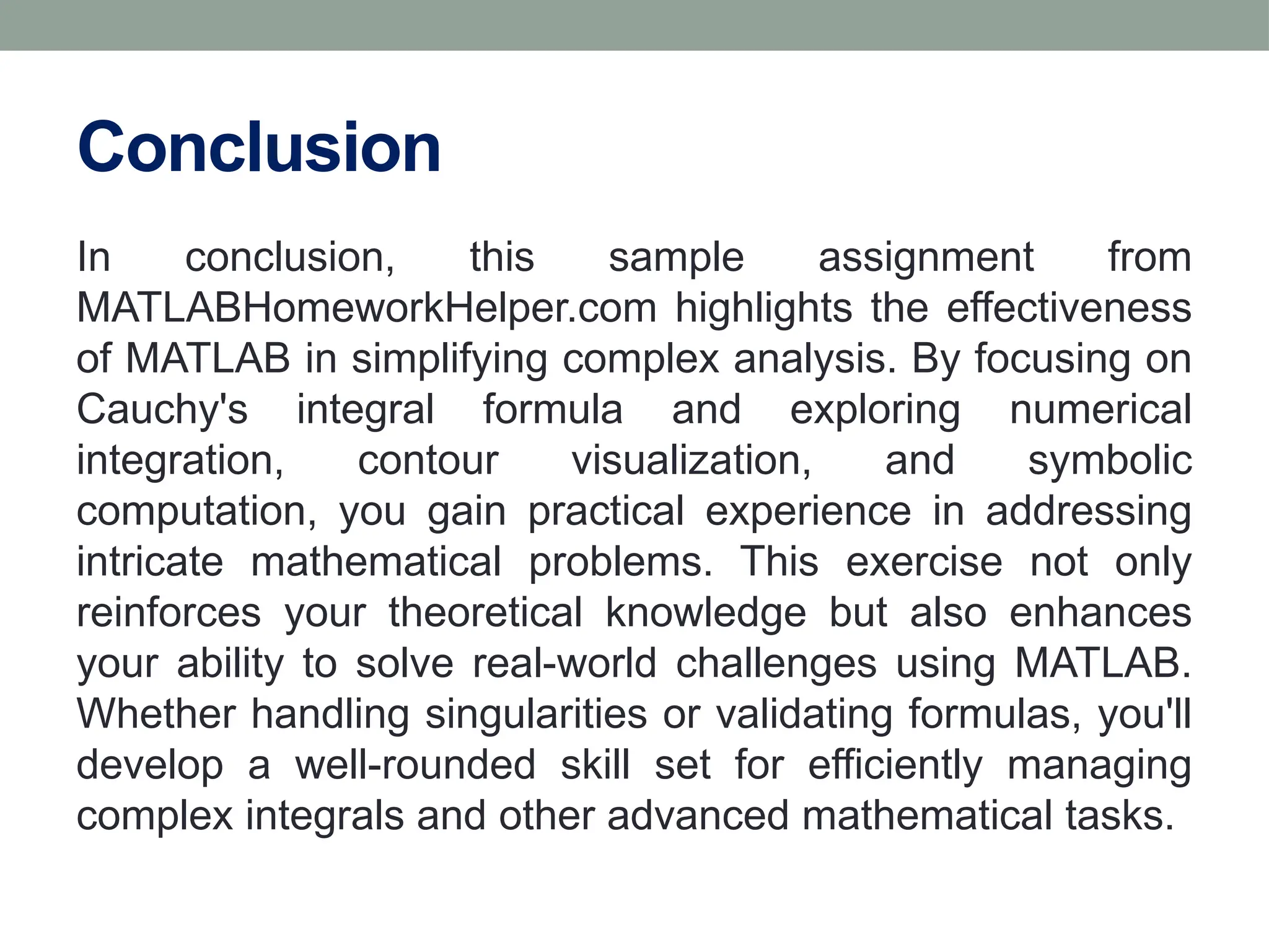 Visualizing and solving Complex Integrals.pptx | Science
