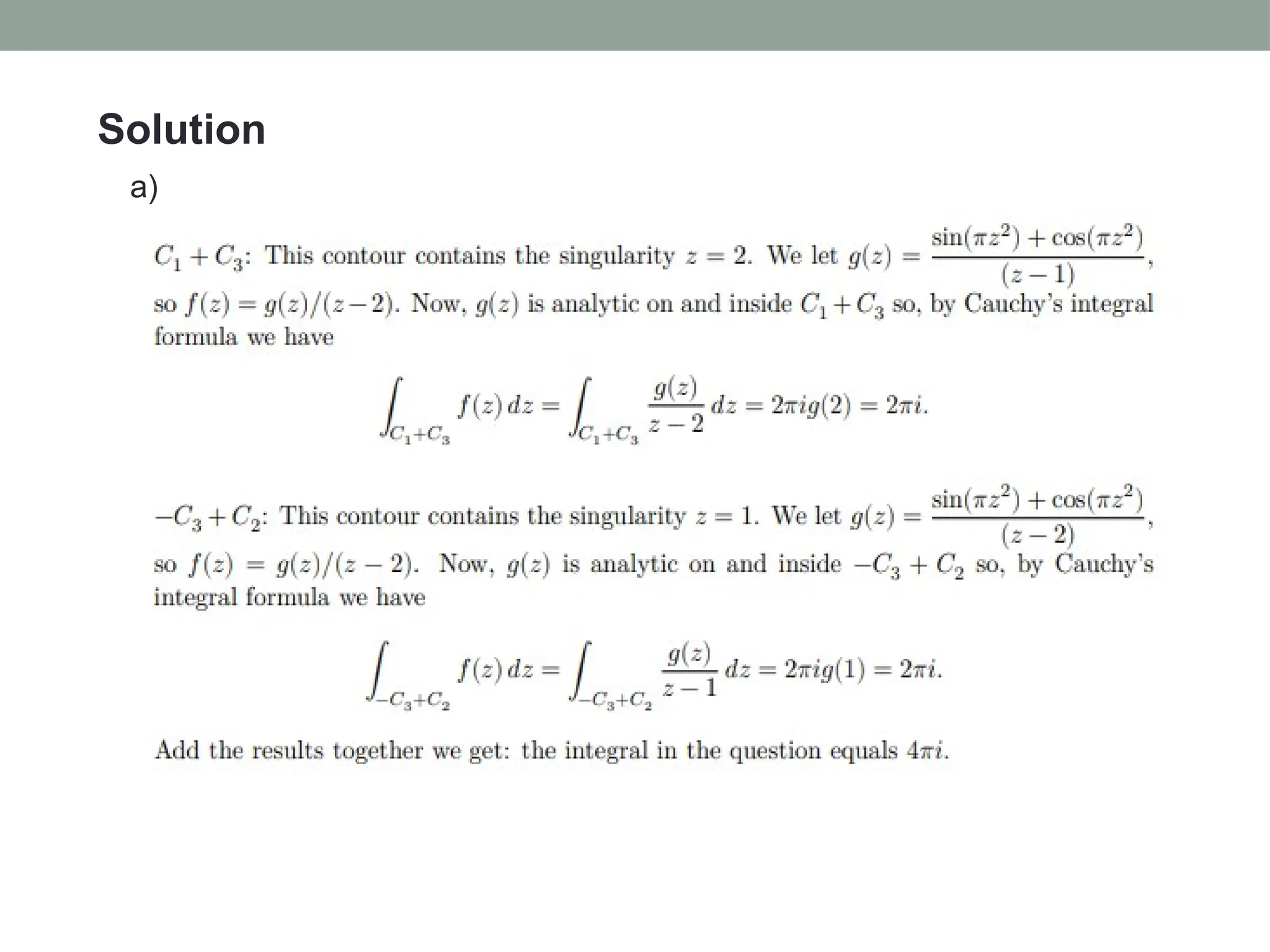 Visualizing and solving Complex Integrals.pptx | Science