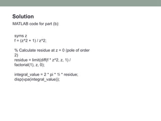 Visualizing and solving Complex Integrals.pptx | Science