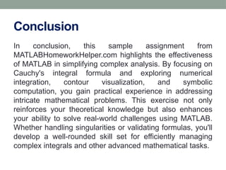 Visualizing and solving Complex Integrals.pptx | Science