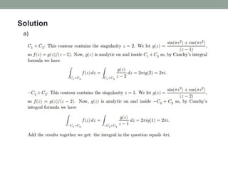 Visualizing and solving Complex Integrals.pptx | Science
